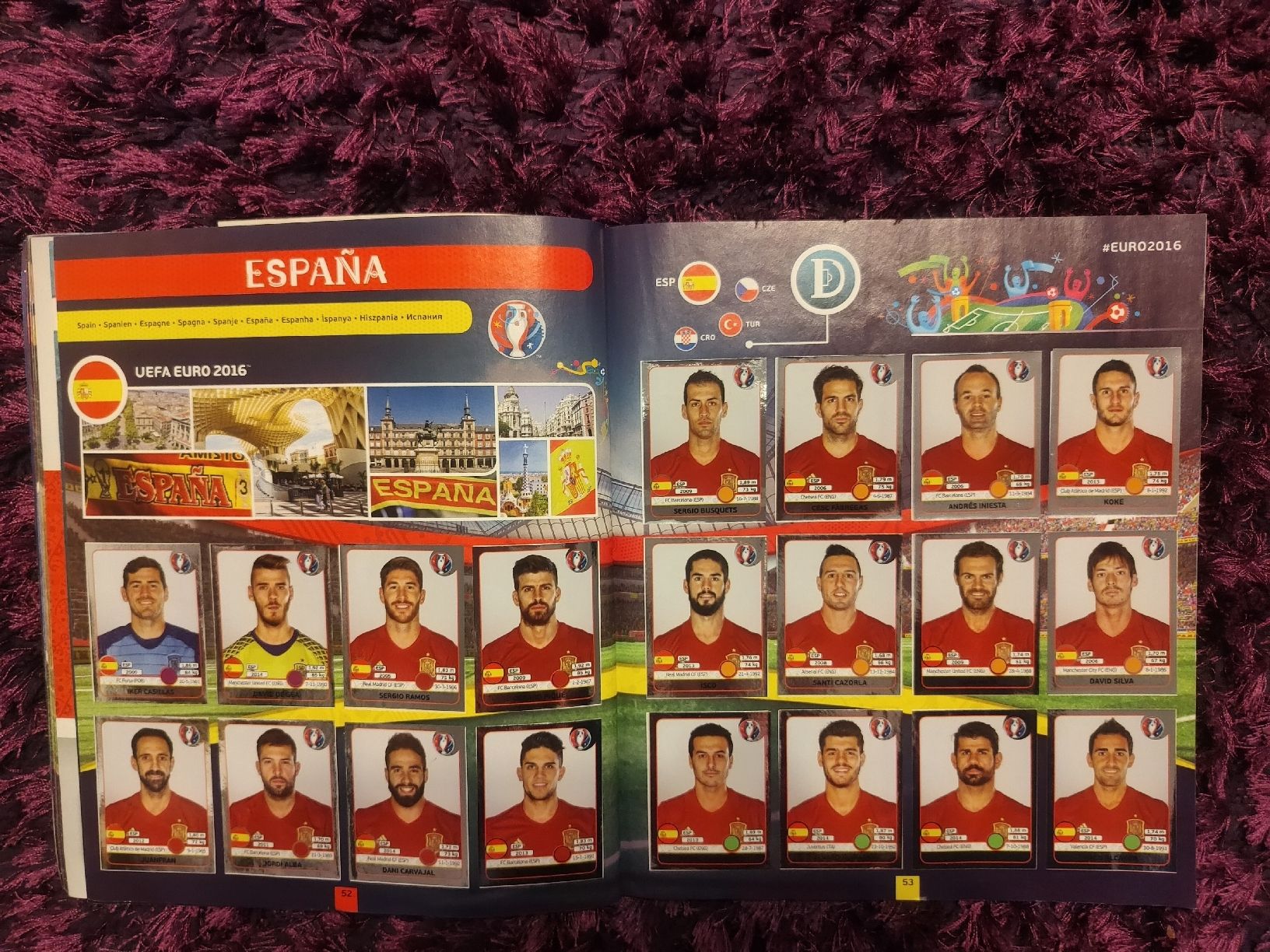 Album Panini UEFA EURO 2016 France - Star Edition (75% full) (D ...