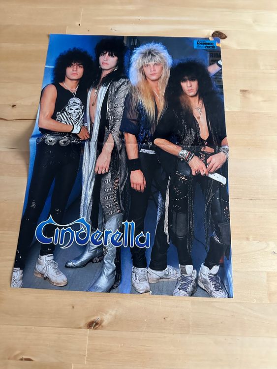 CINDERELLA TOM KEIFER tolle Berichte + Poster inkl. 80's (Gebraucht) in ...