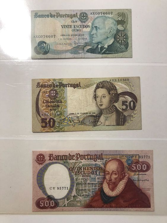 Portugal: Banknoten/Geldscheine | Kaufen auf Ricardo