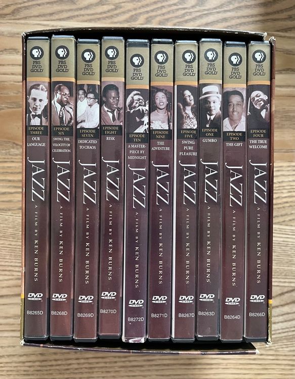 Ken Burns Jazz: 10 DVDs, Dokumentation, Musikfilm, PBS (Gebraucht) in ...