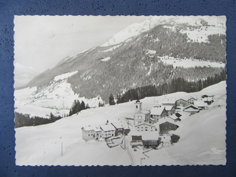 AK RONA FLUGZEUGAUFNAHME AERO-FOTO 1971 SCHNEE | Kaufen auf Ricardo