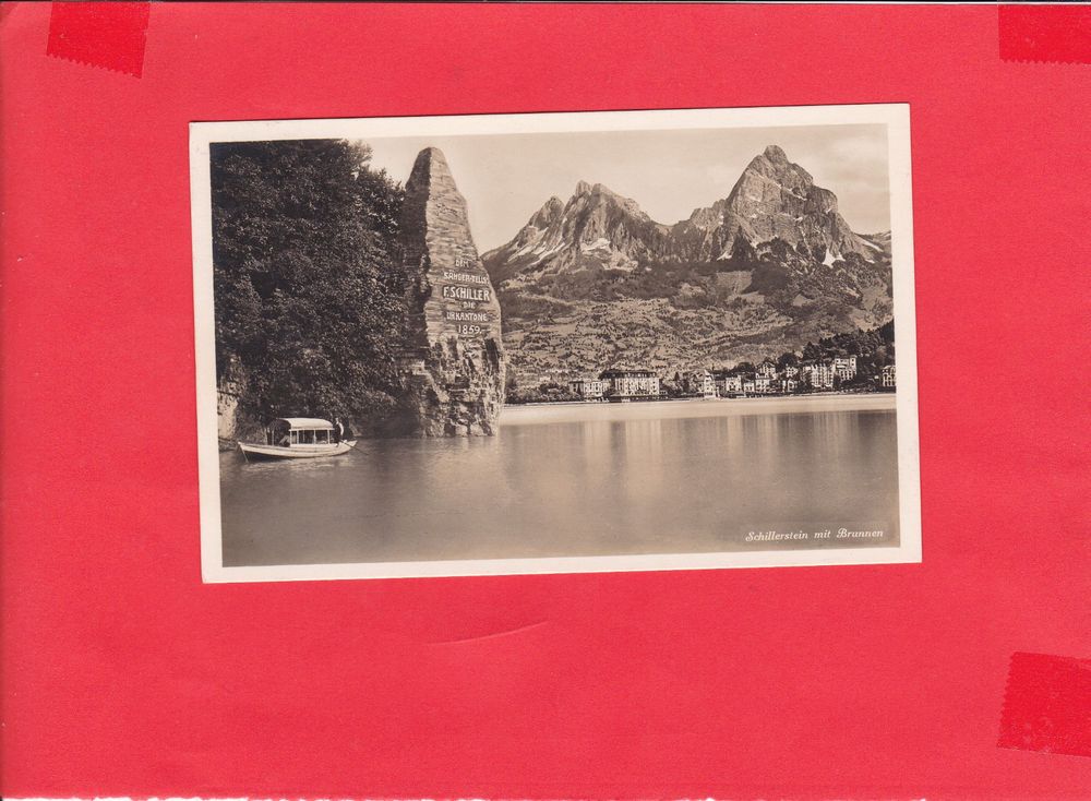 Schillerstein mit Brunnen | Kaufen auf Ricardo