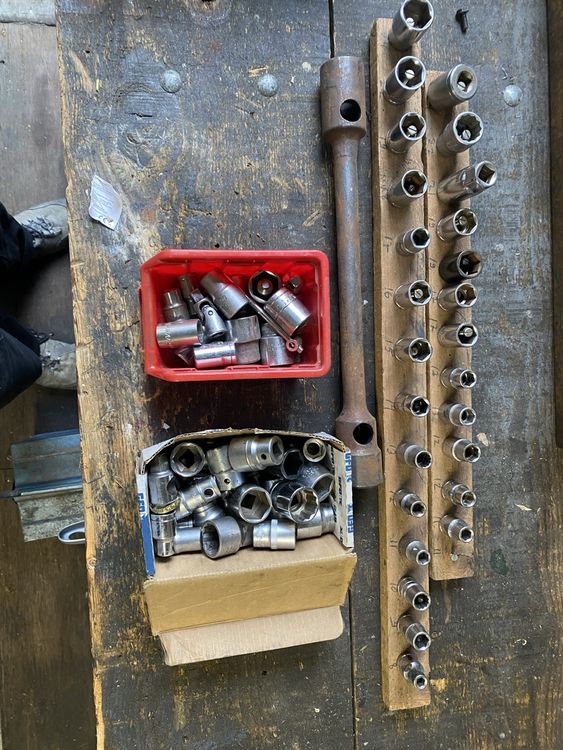 Ratschen set Nüsse diverse Grössen (Gebraucht) in winterthur für CHF 10 ...