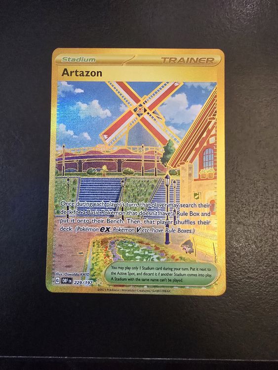 Carte Pokémon Artazon Stade Or 229/197 | Kaufen auf Ricardo
