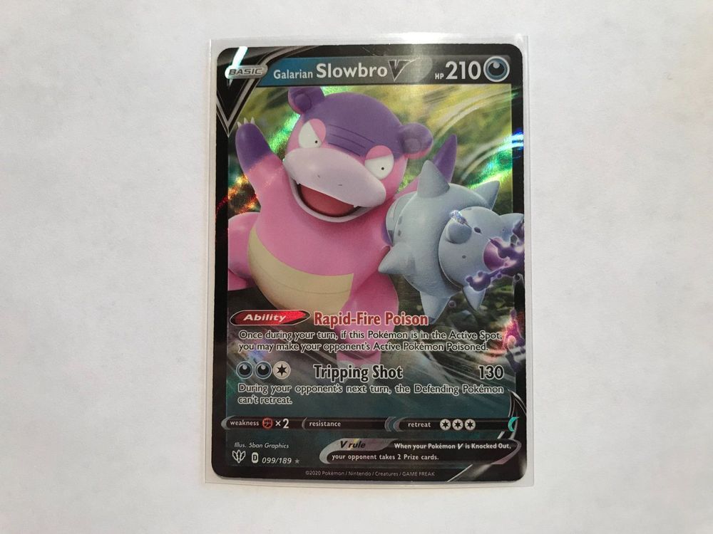 Galarian Slowbro V (Neu (gemäss Beschreibung)) in Hagendorn für CHF 6.5 ...