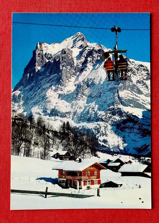 Grindelwald - Firstbahn - Sessellift - Wetterhorn | Kaufen auf Ricardo