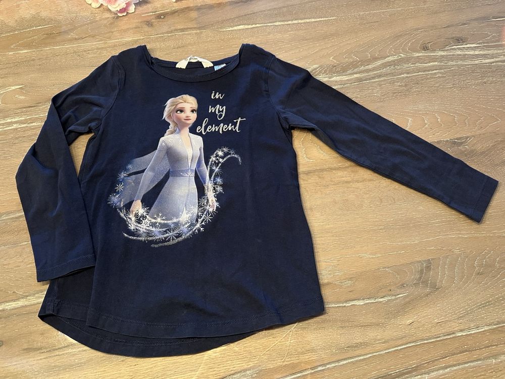 Frozen Elsa Shirt Gr. 110 H&M Langarm Mädchen | Kaufen auf Ricardo