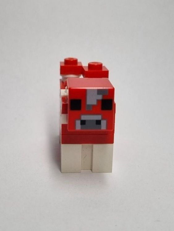 LEGO Minecraft minecow02a Red Minecraft Cow, Mooshroom (Gebraucht) in ...