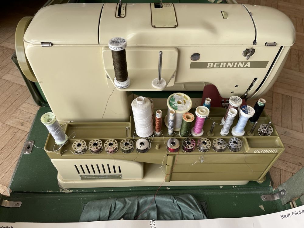 Bernina 731 Nähmaschine, Vintage, mit Koffer & allem Zubehör (Gebraucht ...