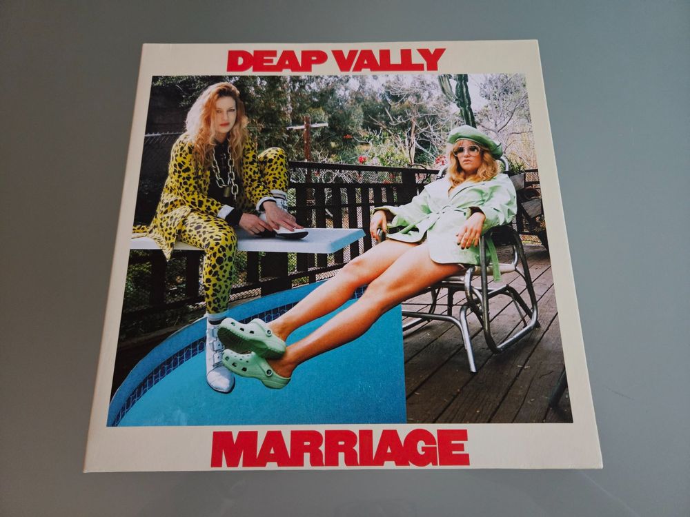 Deap Vally Marriage Lim. LP Red Vinyl NM Indie Rock (Gebraucht) in ...