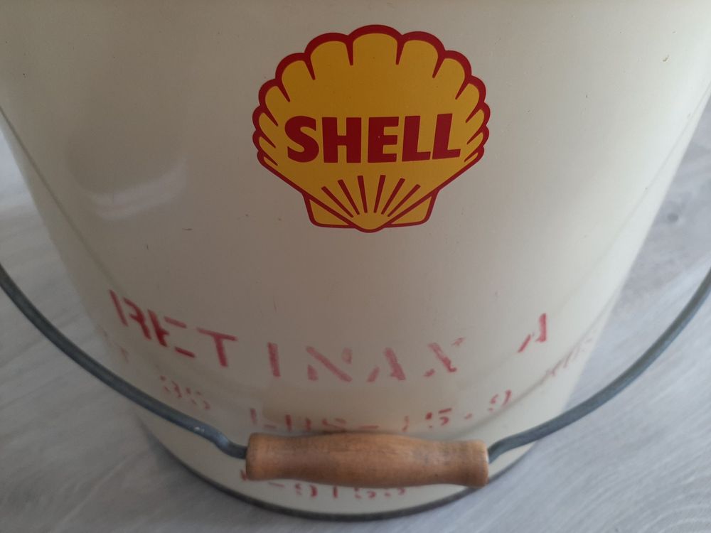 Antike Shell Öldose Oldtimer Blechdose 50er 60er Loft Design (Gebraucht ...