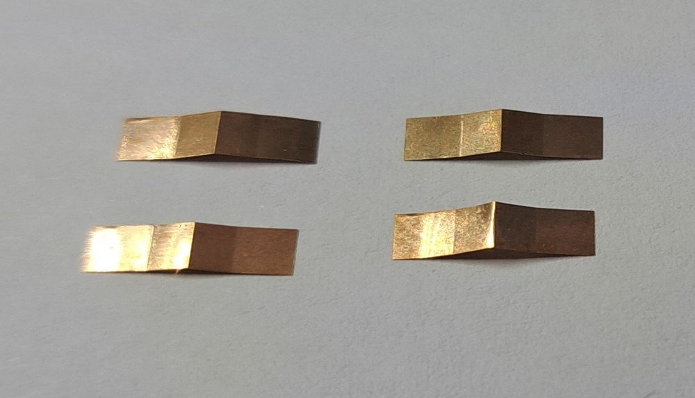 RhB Kato Feder Plättli für Kupplungen zb. RhB Ge 4/4 II /III (Neu ...