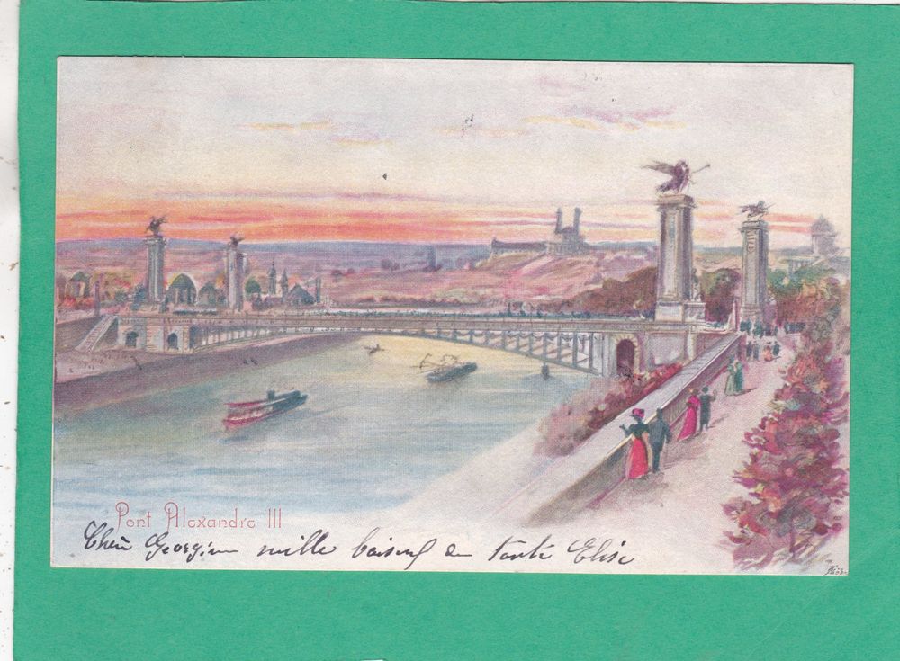 Frankreich Paris Pont Alexandre III 1901 (Gebraucht) in Herisau für CHF 1 – mit Lieferung auf ...