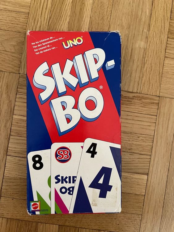 Skip-Bo Kartenspiel, Spielspass für die ganze Familie | Kaufen auf Ricardo
