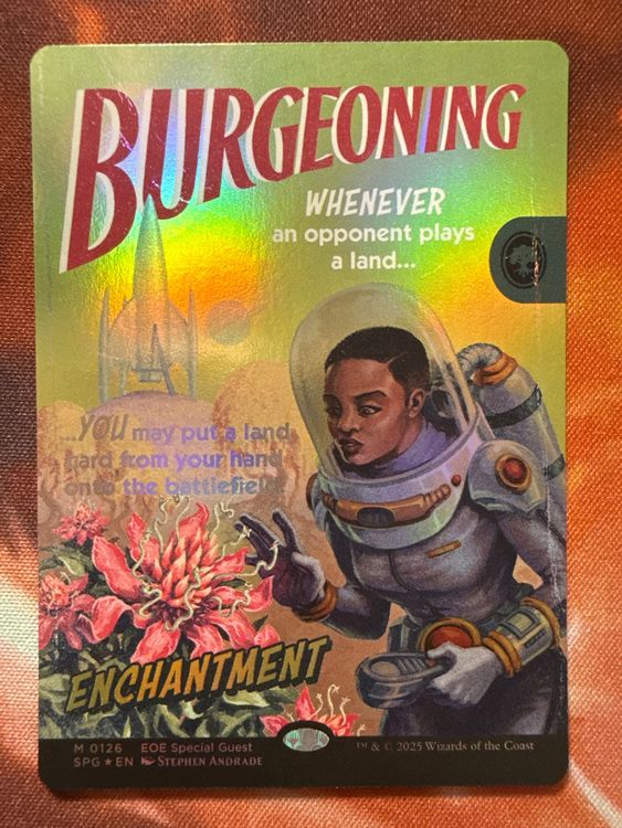 Burgeoning FOIL Variant 0126 Edge of Eternities (Neu (gemäss ...