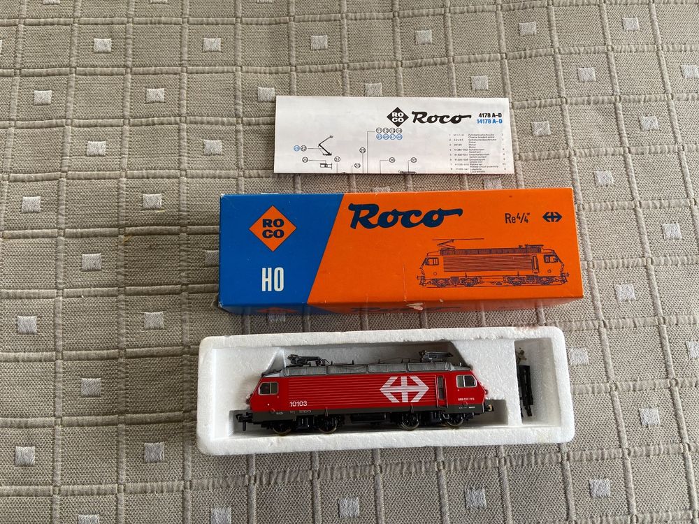 Re 4/4 SBB CFF ho courant continu | Kaufen auf Ricardo