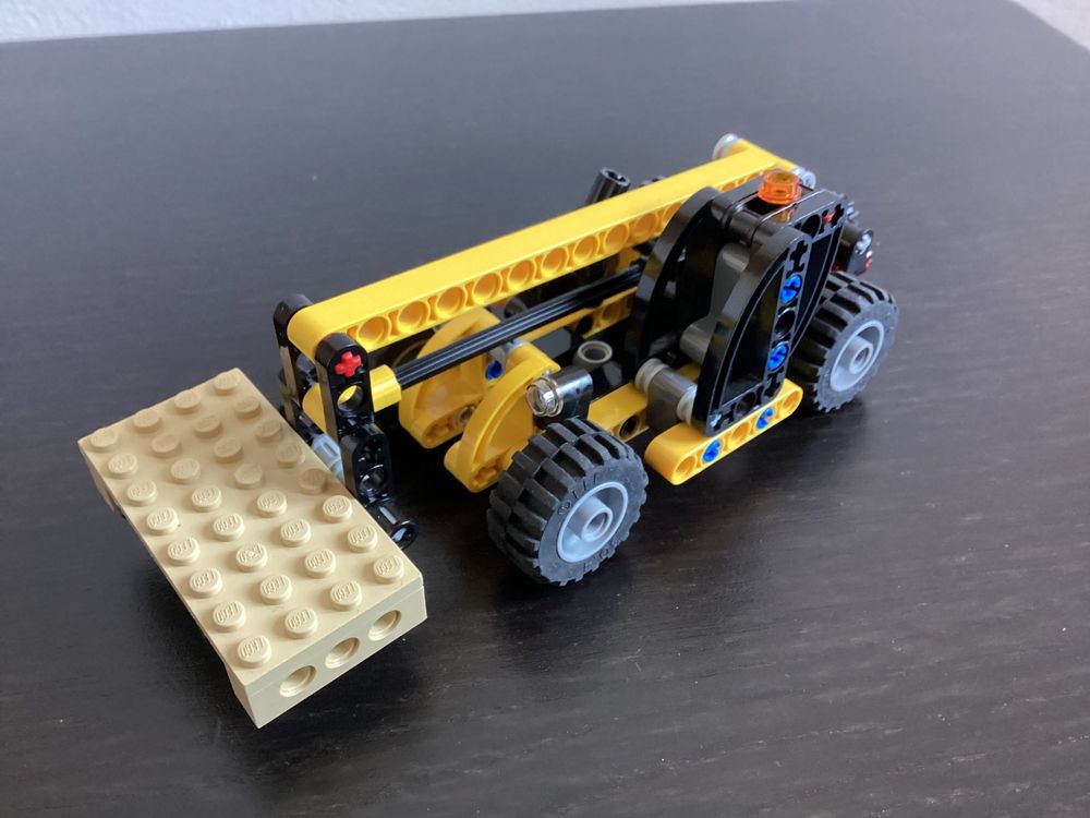 LEGO Technic 42031 - Hubarbeitsbühne + 8045 Teleskoplader (Gebraucht ...