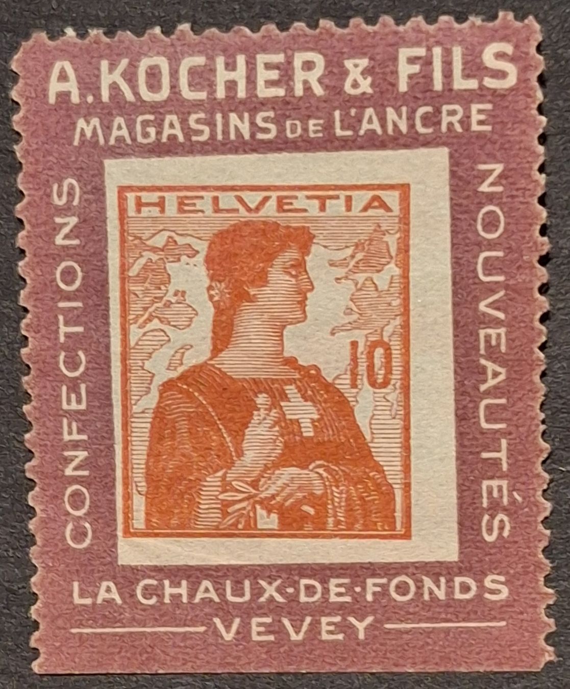 Kocher - Marke 3a (*) Ohne Gummi Auflage 500Stk. (Gebraucht) in Balgach ...