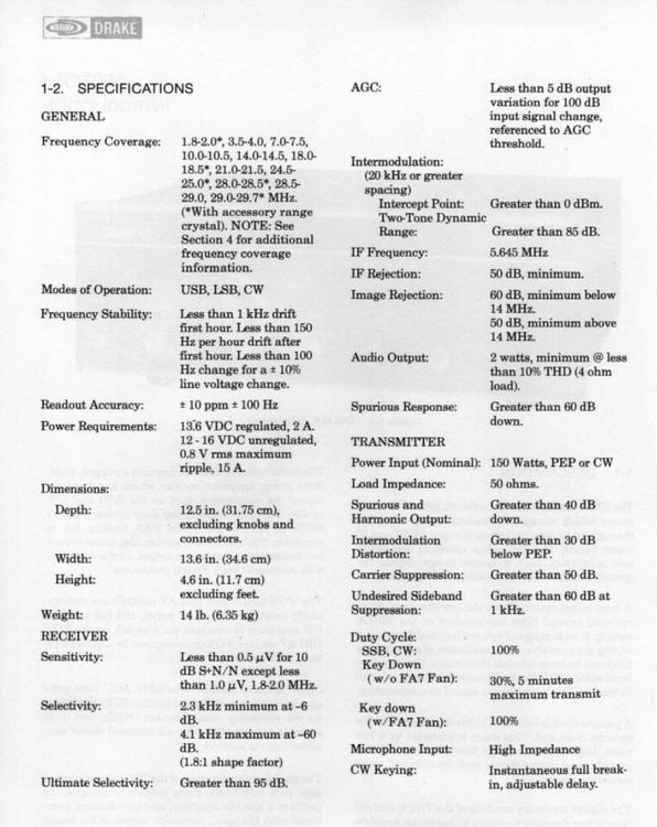 Rarität: Drake TR5 + PS75 (Gebraucht) in Zürich für CHF 192 – nur ...