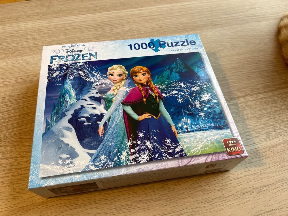 Disney Frozen 1000er Puzzle Anna & Elsa - neu&ovp (Neu und ...