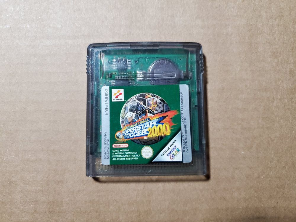 International Superstar Soccer 2000 GameBoy Color (Gebraucht) in Sion für CHF 7.9 – mit ...