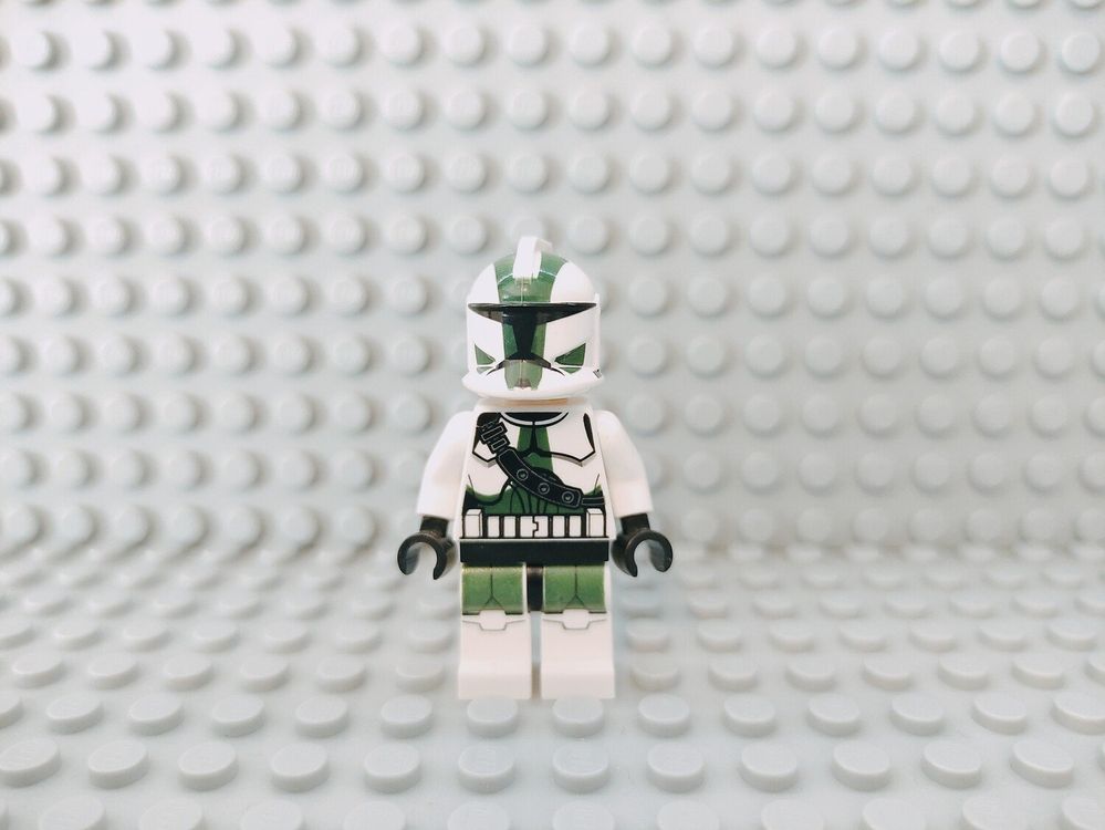 Lego Star Wars Minifigur Clone Trooper Commander Gree (Gebraucht) in ...