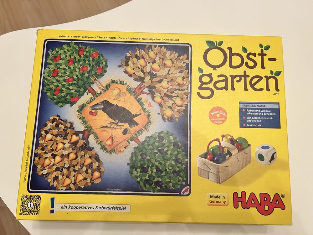 Haba Obstgarten Spiel 3-6 Jahre (Gebraucht) in Erlenbach ZH für CHF 5 ...