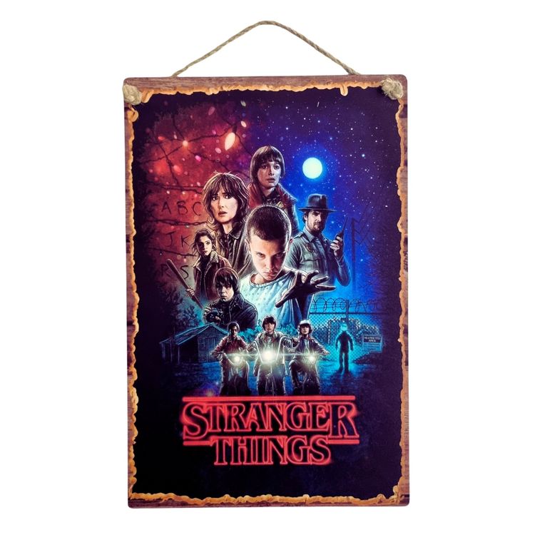Stranger Things Wandbild/Dekoschild, neu, für Fans! (Neu und ...