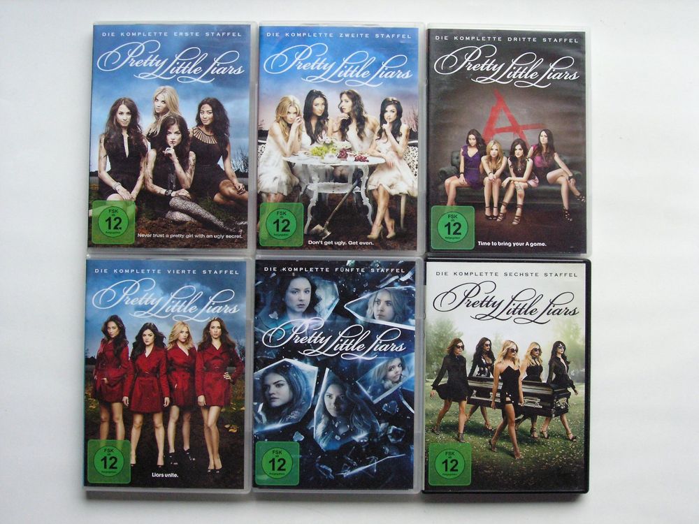 Pretty Little Liars - Staffel 1 bis Staffel 6 (33 DVDs) (Gebraucht) in ...