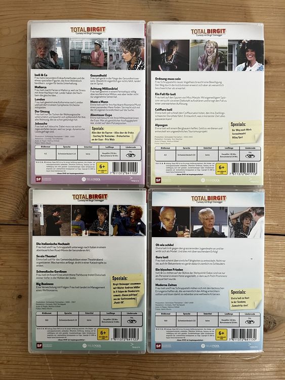 Total Birgit, Comedy-Box 1-4, alle Folgen (Gebraucht) in Bassersdorf ...
