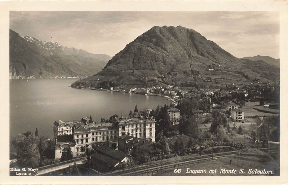 Lugano col monte s. salvatore (Gebraucht) in Biasca für CHF 3 – mit ...