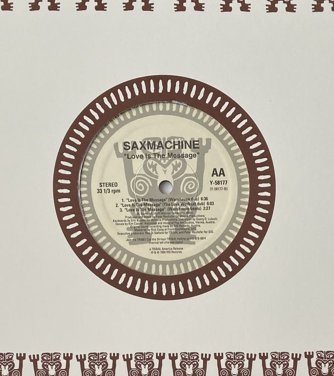 Saxmachine, Love Is The Message (House) (Gebraucht) in Flums für CHF 9 ...