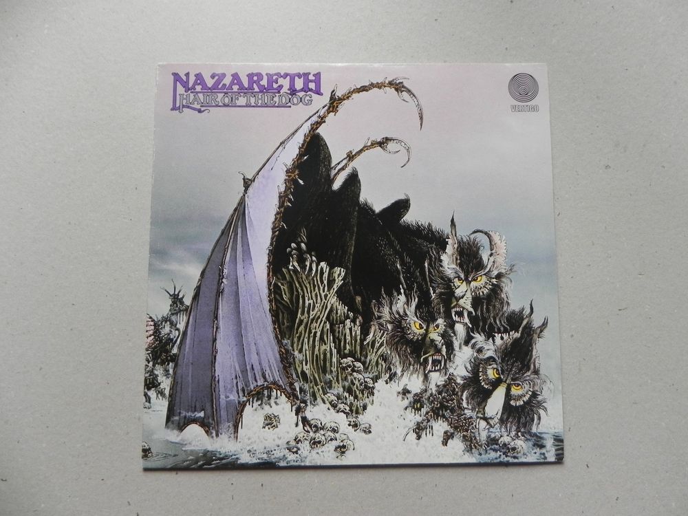 LP Engl. Hardrock Rock Band Nazareth 1975 ? Hair of the Dog (Gebraucht ...