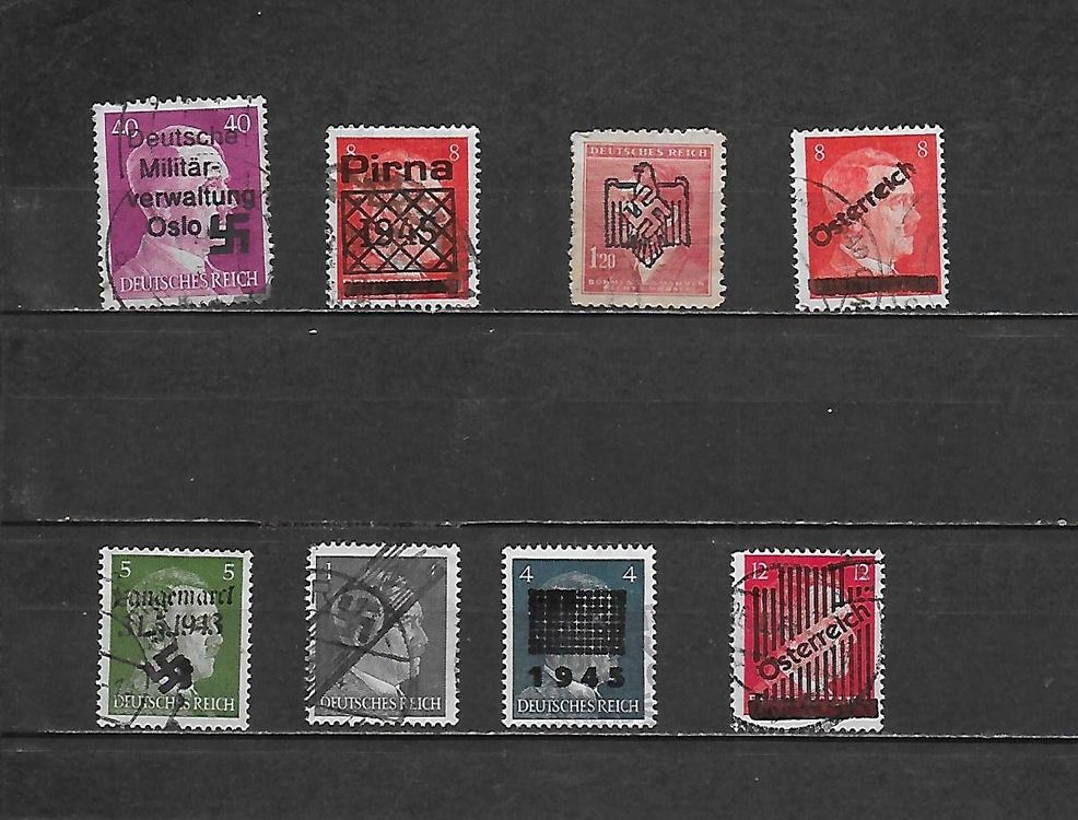 DR Hitler mit Aufdruck gestempelt (Gebraucht) in Altstätten SG für CHF 5 – mit Lieferung auf ...