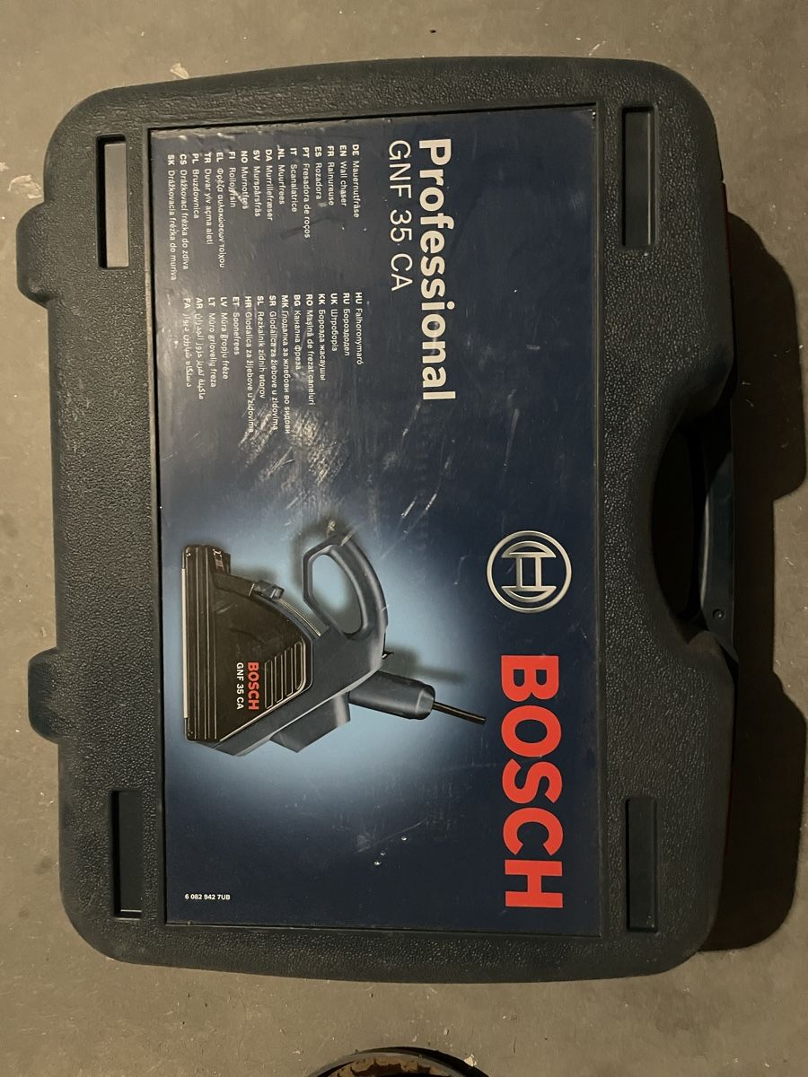 Bosch GNF 35 CA Mauernutfräse inkl. Koffer und Zubehör! (Gebraucht) in ...
