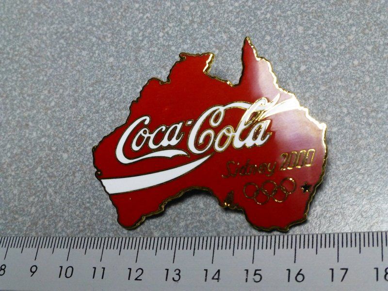 PIN PINS COCA-COLA MEGA PIN COKE Olympia Olympic Austalien (D'occasion ...