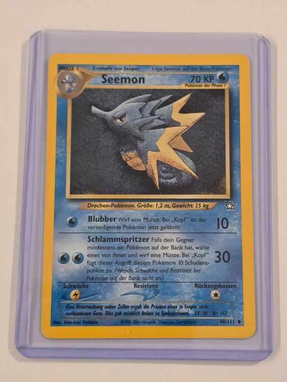 Ab 1.- 🇩🇪 Pokemon 》Neo Genesis 》Seemon 48/111 (Gebraucht) in Niederbipp ...