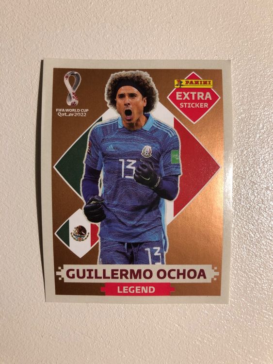 Panini WM 2022 Extra Sticker Guillermo Ochoa Bronze | Acheter sur Ricardo