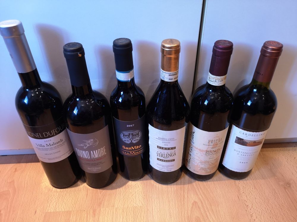 Wein, Rotwein, Italien, diverse | Kaufen auf Ricardo