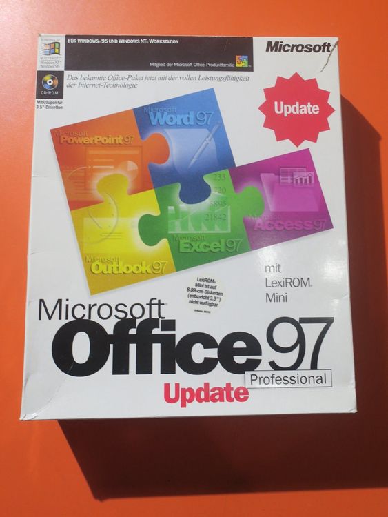 Microsoft Office 97 (Update) (Gebraucht) in Deitingen für CHF 5 – mit ...