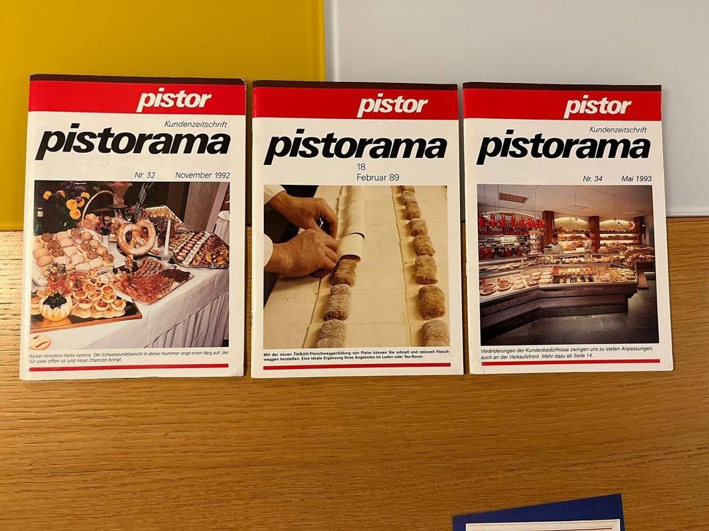 Pistor Pistorama Kundenzeitschrift 1992/ 1989 / 1993 (Gebraucht) in ...