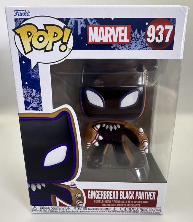 Funko Pop! - Marvel - Gingerbread Black Panther 937 | Kaufen auf Ricardo