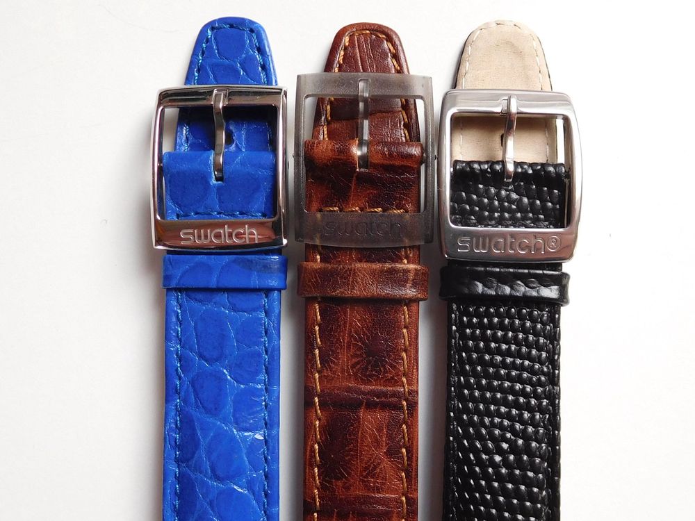 3x Swatch Armband SAZ101 Tresor Magique YAS100D Goldfinger (Neu (gemäss ...