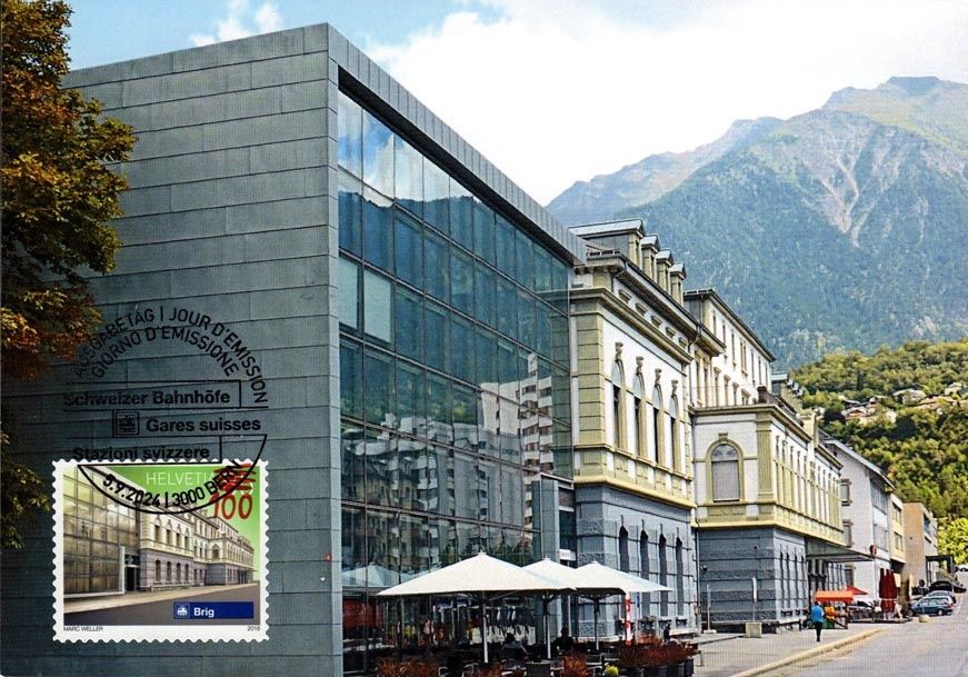 Maximumkarte Überdruck Bahnhof Brig (Neu (gemäss Beschreibung)) in Dottikon für CHF 5 – mit ...