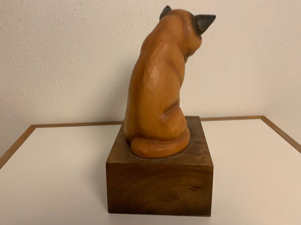 Holzschnitzerei Fuchs Höhe 29cm B 15cm T 16cm (Gebraucht) in Heimberg für CHF 55 – mit Lieferung ...