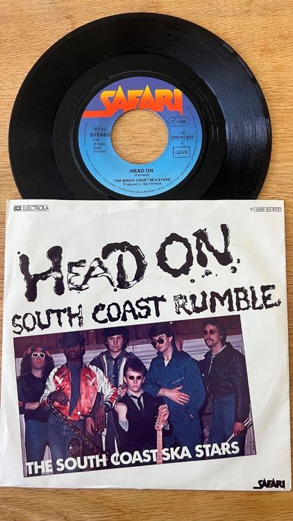 South Coast Ska Stars - Head On / 1. D-Press. 1980 - TOP (Gebraucht) in ...
