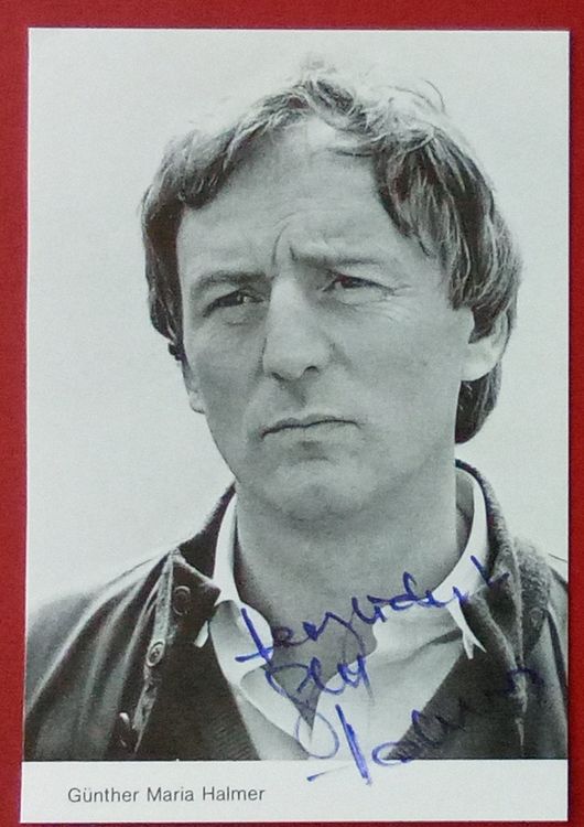 Günther Maria Halmer Autogramm signiert Fotopostkarte 10x15c (Gebraucht ...