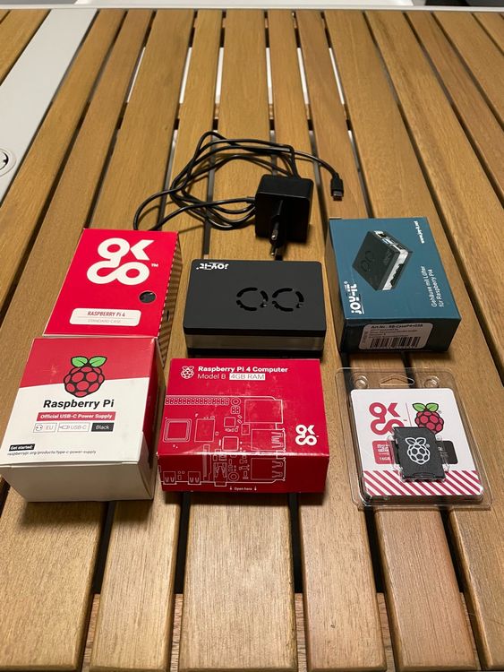 Raspberry Pi 4 Mod.B (4GB) Starter Kit + Gehäuse mit Lüfter | Kaufen ...