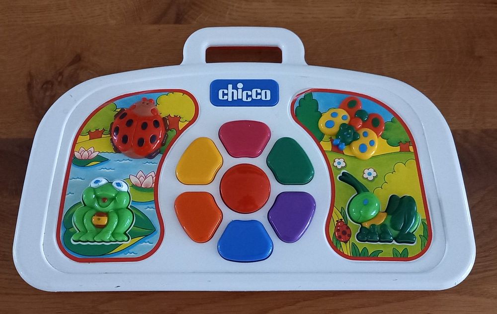 *CHICCO - MUSIK - BOX* MIT TRAGEGRIFF; 20 X 37/H 5CM/OHNE B. (Gebraucht ...