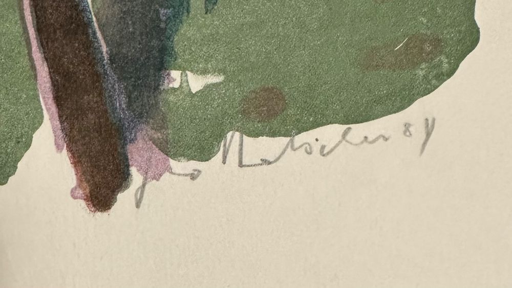 Geo Bretscher (1919-2003) Litho Handsig (Gebraucht) in Hochdorf für CHF 10 – mit Lieferung auf ...